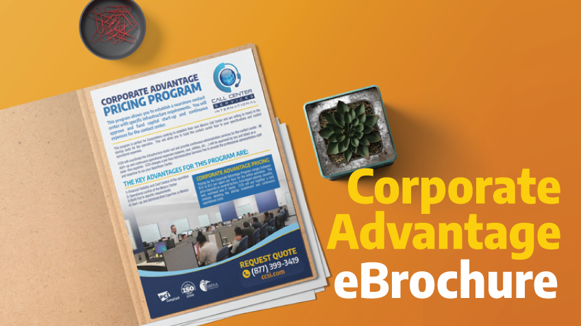 Corporate Advantage Program Brochure - Call Center Services International