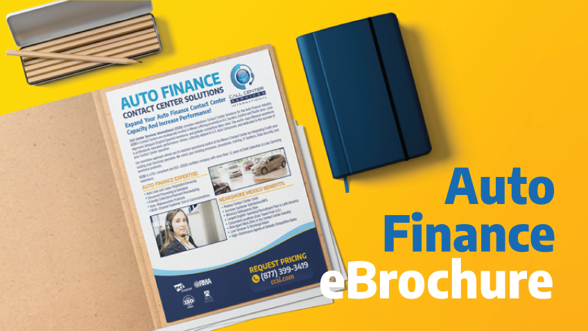 Auto Finance Brochure - Call Center Services International